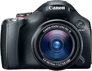 Amazon.com : Canon SX40 HS 12.1MP Digital Camera with 35x Wide Angle ...