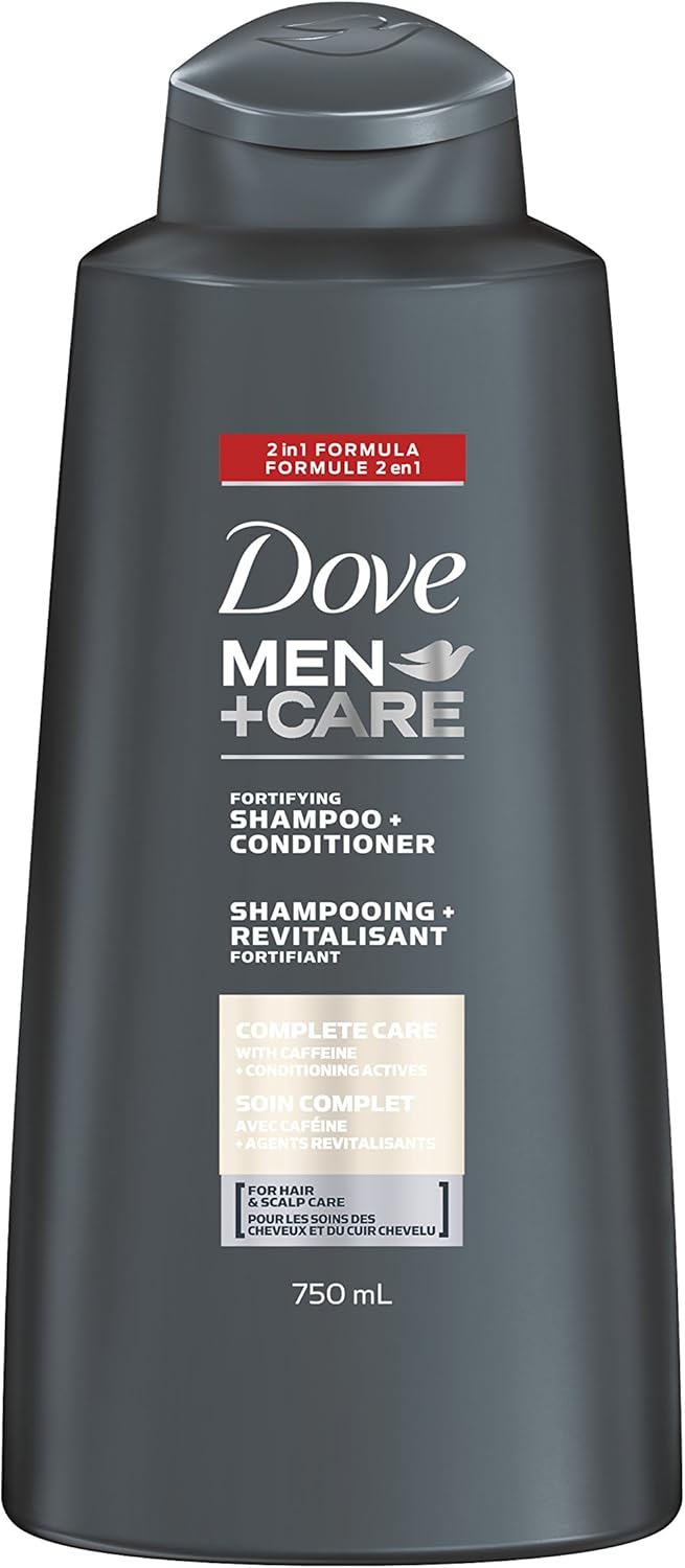 Dove Men+Care Complete Care Shampoo+Conditioner 750 ML: Amazon.ca: Beauty