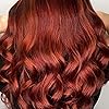 Smart Beauty Dark Red Hair Dye Permanent with Plex Anti-Breakage ...