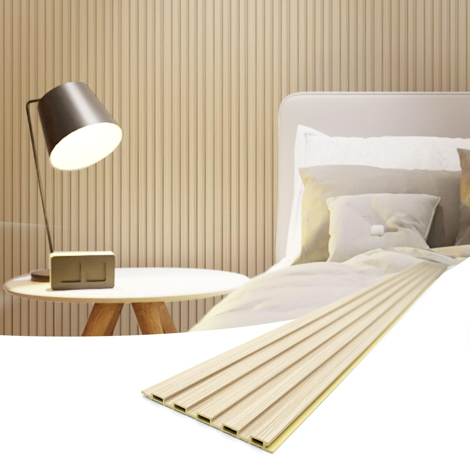 Art3d Slat Wall Panels, WPC Soundproof 3D Wall Paneling for Interior ...