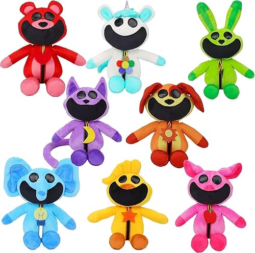 agreenworld 8PCS 2024 New Smiling Critters Plush 12 Inch Smiling ...