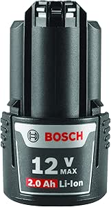 Bosch BAT414 12-Volt Max Lithium-Ion 2.0Ah High Capacity Battery ...