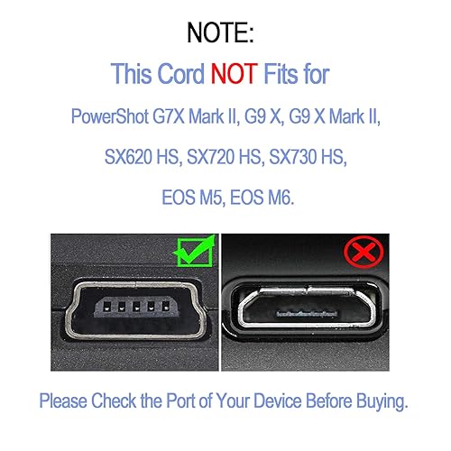 Usb Cable Canon G7x Mark Ii Connect To Mac Usb Canon G7x Charger Smays ...