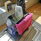 Metaltex Tidy-Tex Kitchen Sink Organiser, Grey, 24 x 13 x 14 cm: Amazon ...