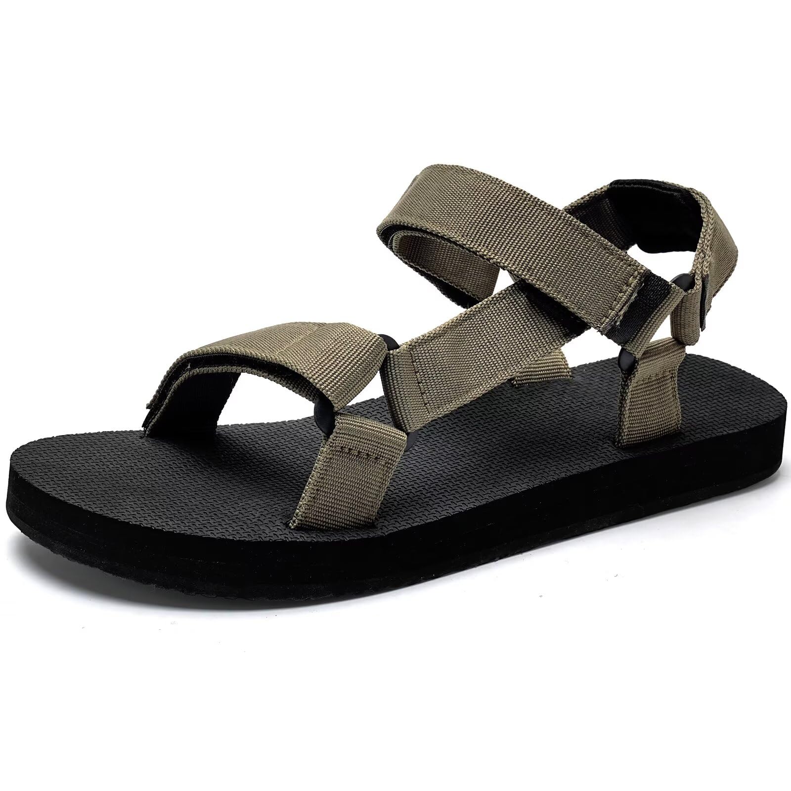 WateLves Men's Sandals Hiking-Sport-Sandals with Adjustable Webbing ...