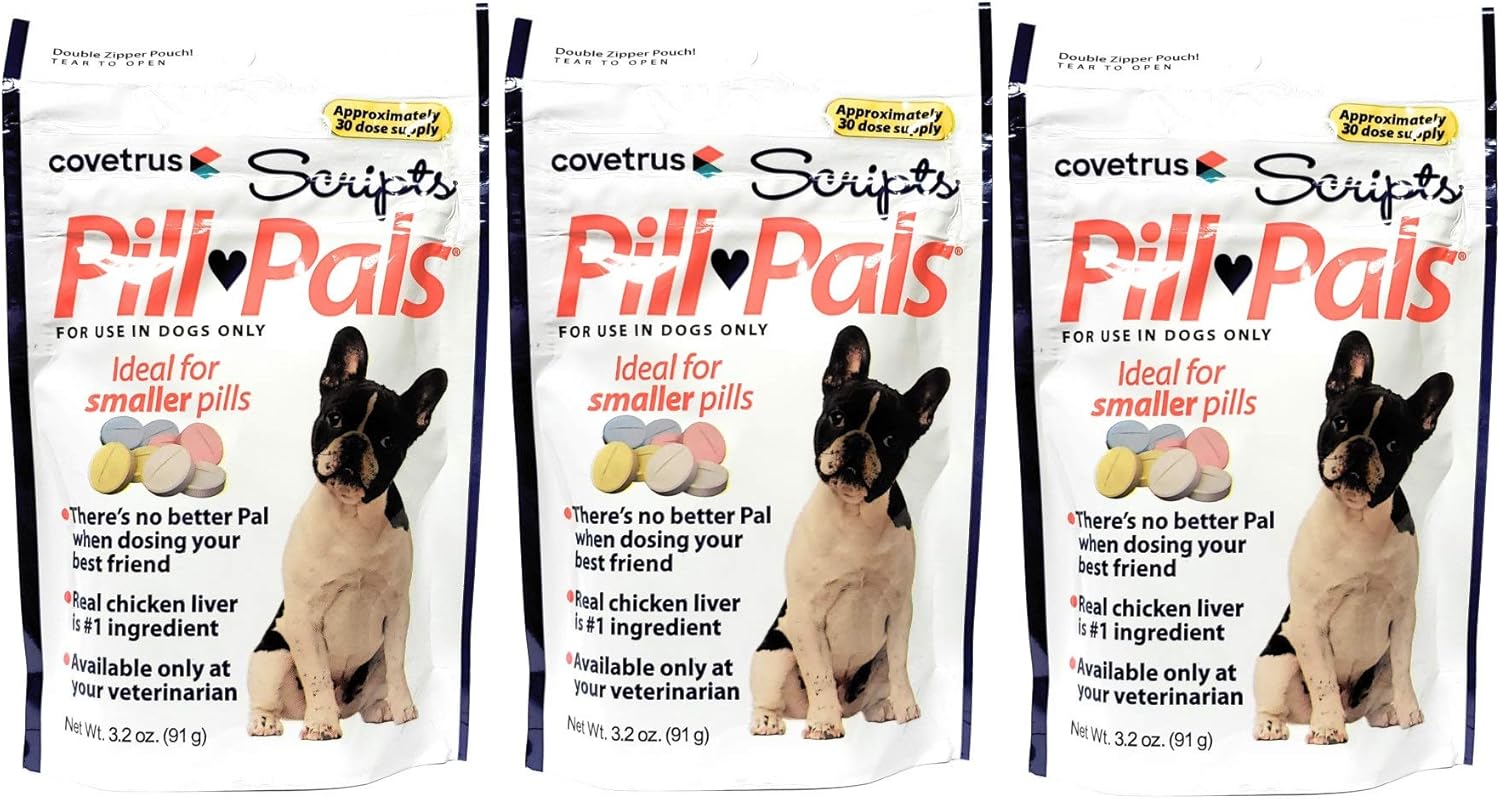 Amazon.com : Pill Pals Canine for Smaller Pills Chicken Flavor (3.2 oz ...