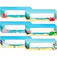 Amazon.com: D24TIME 36Pcs Name Plates for Classroom Desk Sea Animal ...