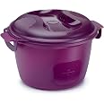 Amazon.com: Tupperware Microwave Rice Cooker Purple Large 3L or 12 cup ...