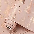 Amazon.com: Homeral Christmas Wrapping Paper Roll-46.8 sq.ft.(17in x 33ft) 3D Embossed Foil ...