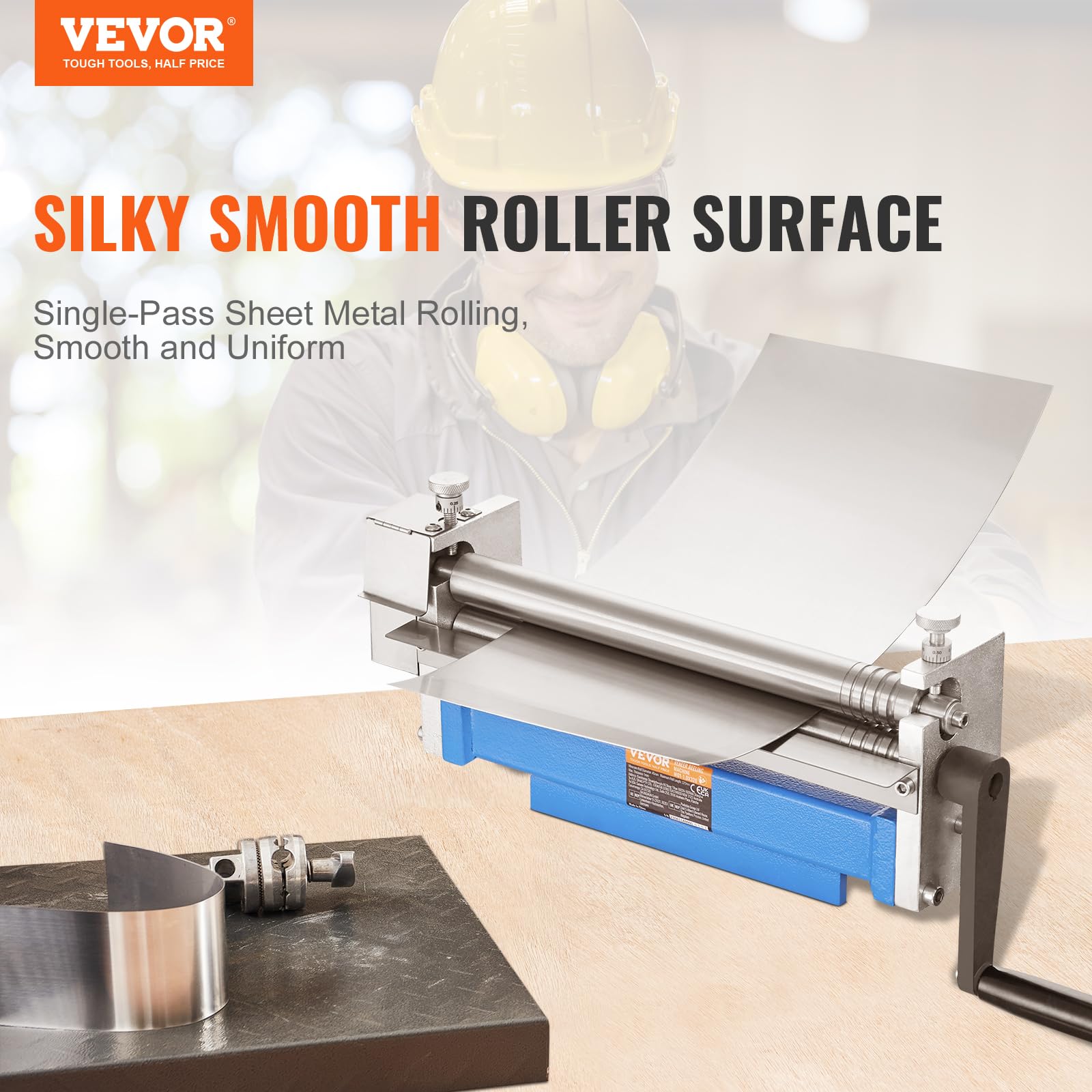 Mua VEVOR Slip Roll Machine, 12.6 inches Forming Width in 20 Gauge ...