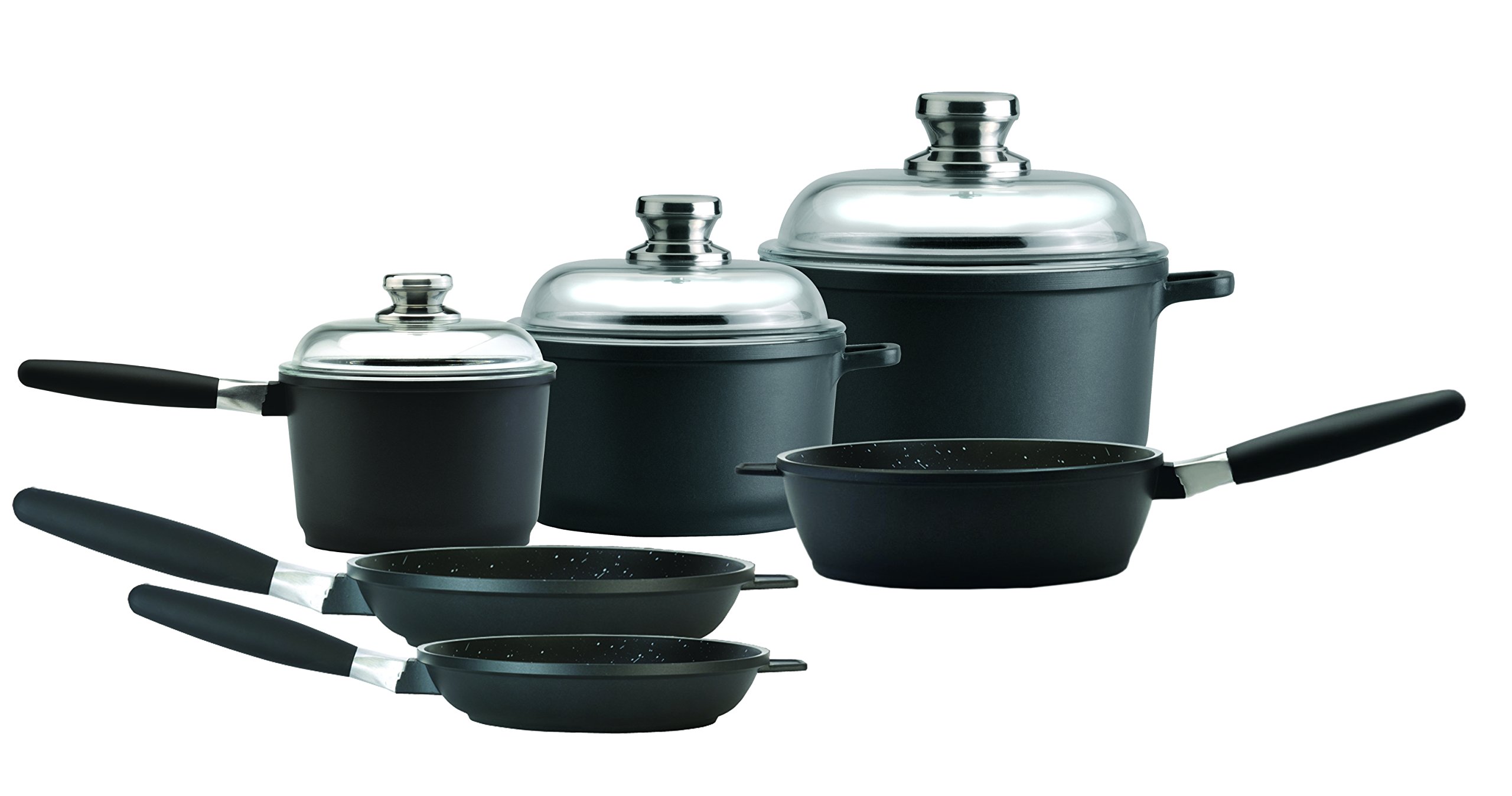 Mua EuroCAST by BergHOFF Chef Set with 3 Lids | Ceramic and Titanium ...