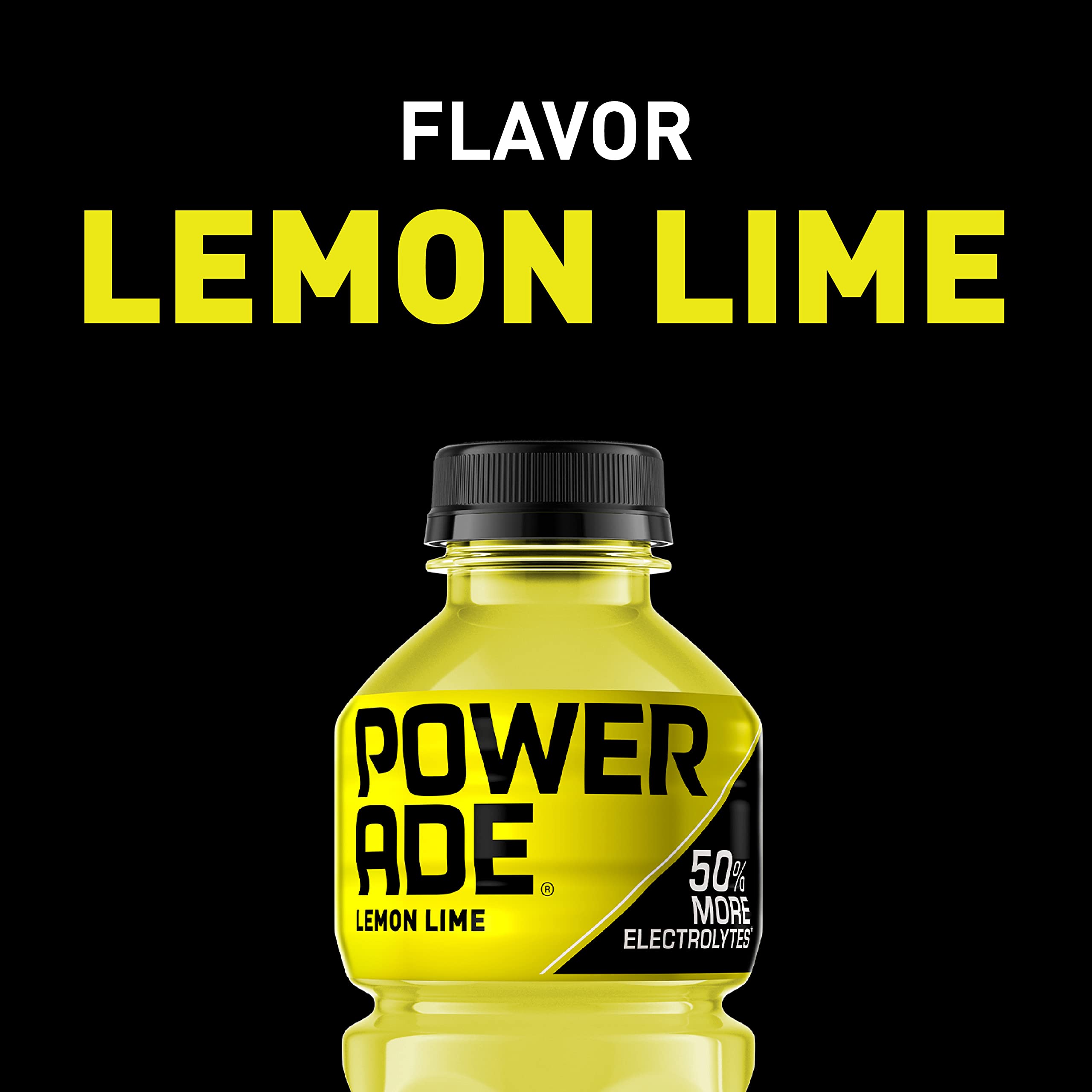 POWERADE Sports Drink Lemon Lime, 20 Ounce (Pack of 24) | Pricepulse
