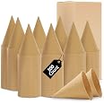 Amazon.com: JarThenaAMCS 300Pcs Kraft Paper Snow Cone Cups 4 OZ Brown ...