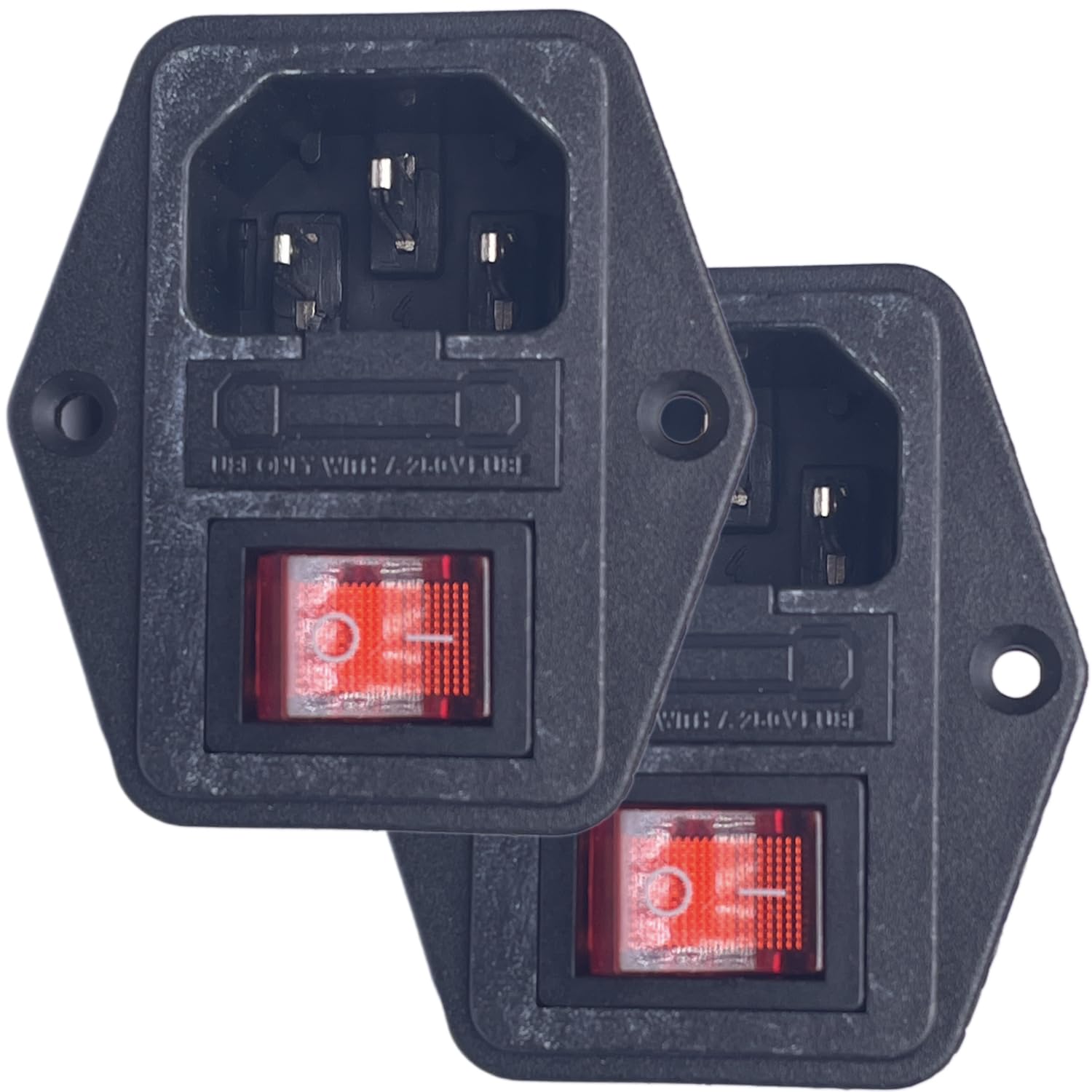 Mua CESS AC Power Socket With Switch & Fuse & Lamp,Chassis/Panel Mount ...