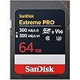 Amazon.com: SanDisk 64GB Extreme PRO SDXC UHS-II Memory Card - Up to ...