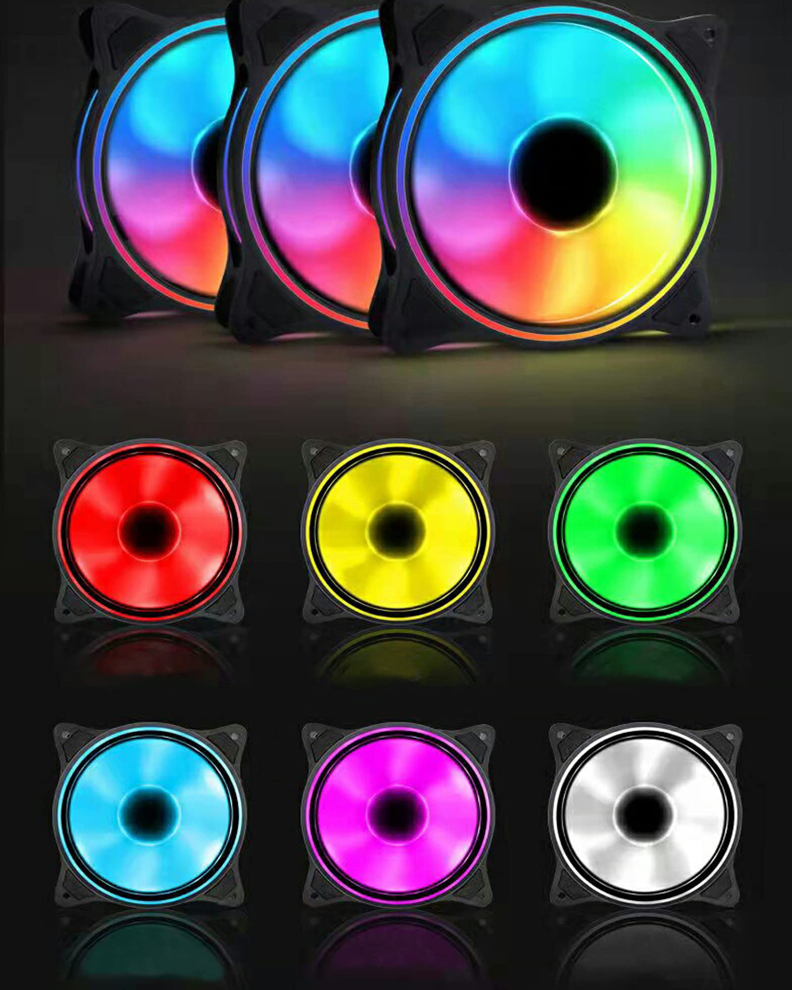 Mua Airgoo 120mm ARGB PWM Case Fans, for Corsair Commander Core XT ...