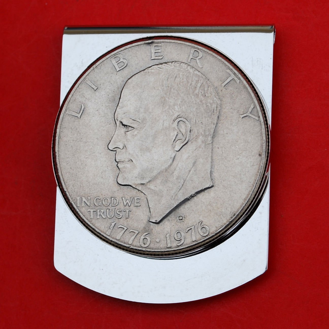 Amazon.com: US 1976 Eisenhower Dollar BU Uncirculated Coin Stainless ...