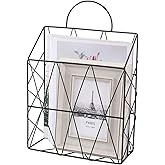 Amazon.com : PENGKE Hanging Wall Files Magazine Holder,Decorative ...