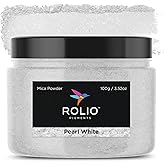 Amazon.com: Rolio Premium Mica Powder - Astral White (50G / 1.76oz) - 1 ...