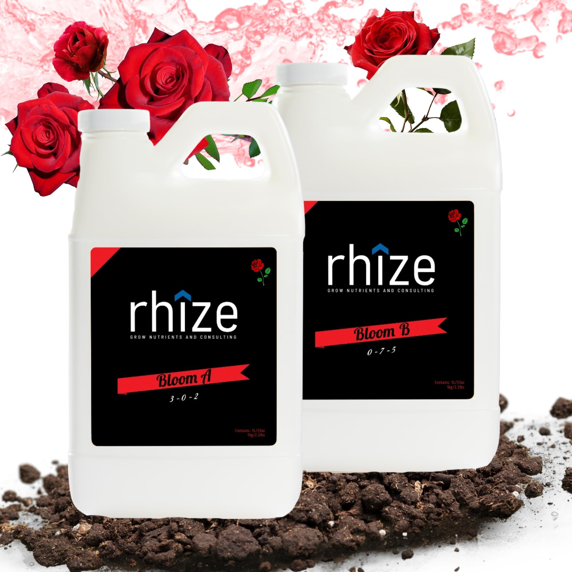 Mua 1L Bloom Nutrient Set, 2-Part Grow Nutrient Formulation – Yield ...