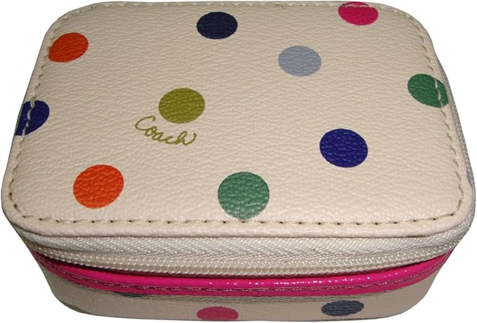 Amazon.com: Coach Multidot Triple Pill Box - 62327: Clothing