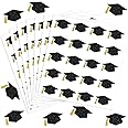 Amazon.com: JarThenaAMCS 500Pcs Glitter Graduation Cap Stickers Grad ...