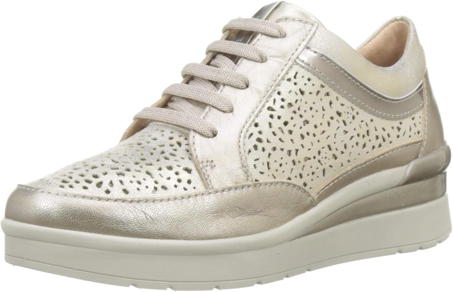 Stonefly Cream 11 Laminated Lth, Scarpe da Ginnastica Donna: Amazon.it ...