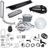 Anbull BT80 Electric Start Bike Engine Kit, 26" 28" 80cc Bicycle Engine ...