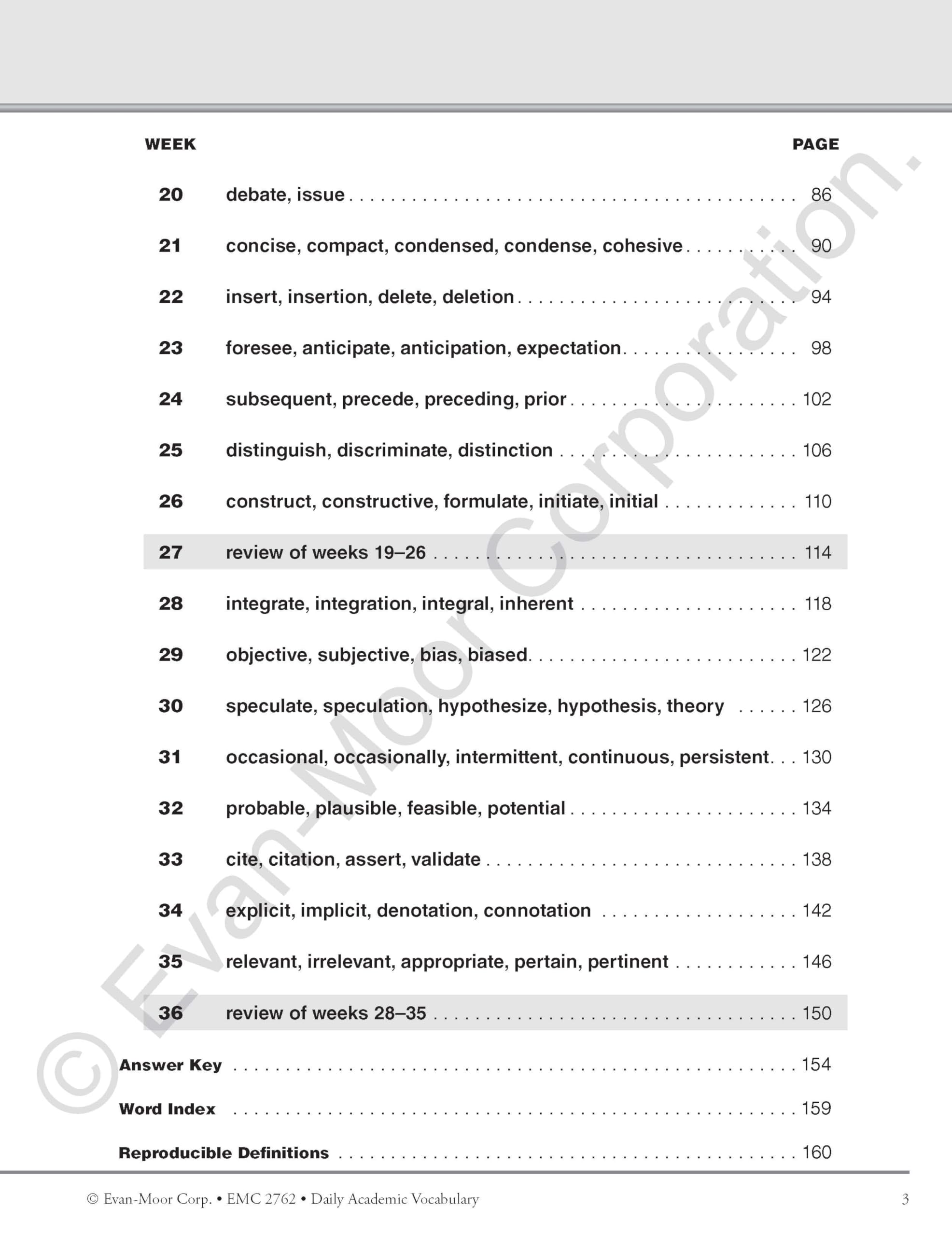 Mua Evan-Moor Daily Academic Vocabulary Lessons, Grade 6, 36 Weeks of ...