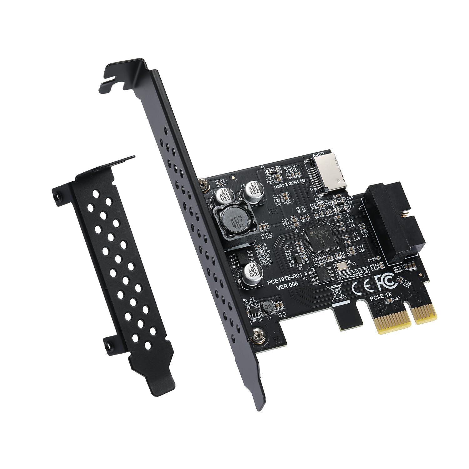 Mua PCIE USB3.2 GEN1 Type-E Expansion Card, PCI Express 1X to 20Pin ...