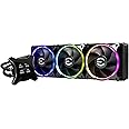 Amazon.com: EVGA CLCx 360mm All-in-One LCD CPU Liquid Cooler, 3X 120mm ...