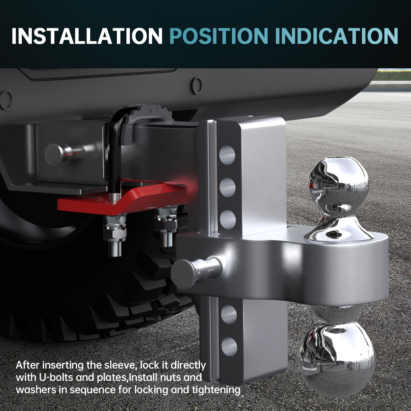 Mua Hitch Tightener for 1.25" and 2" Hitch - Anti Rattle Clamp, Heavy ...