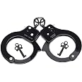 Amazon.com: HUALIXUAN Metal Play Handcuffs, Hand Cuffs Police, Toy ...