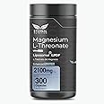 MAGNESIUM L-THREONATE 300 capsulas (2100mg por porcion), L-Treonato de ...