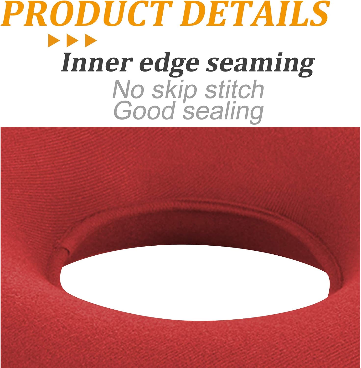 ToKinCen Donut Cushion Seat, Portable Inflatable Ring Cushion for Hemorrhoid, Tailbone, Coccyx ...