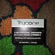 Trycone L- Glutathione Cream for Skin Whitening, Anti Ageing and Glass ...