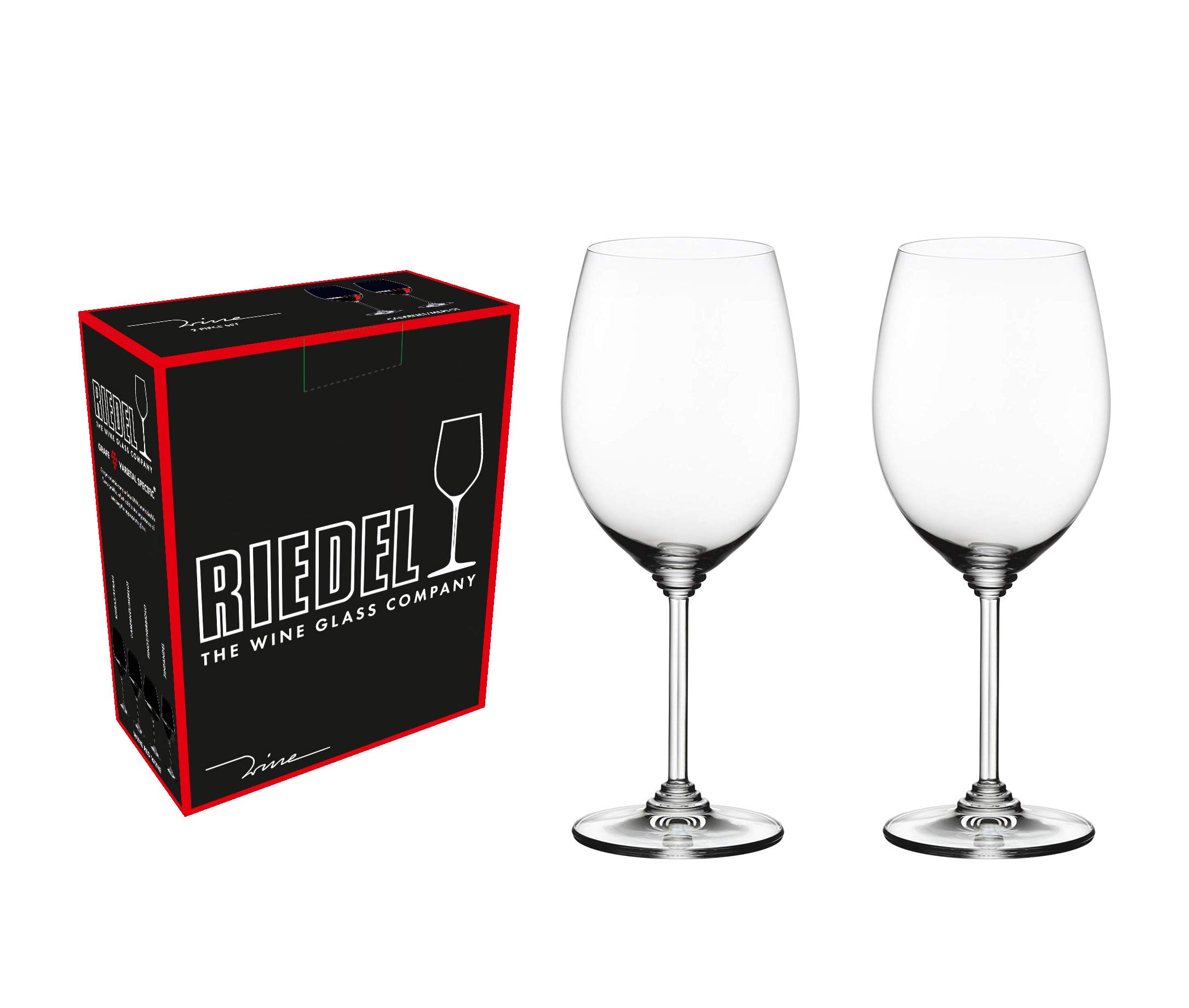 Riedel Wine Series Cabernet/Merlot Glass, Set of 2, Clear