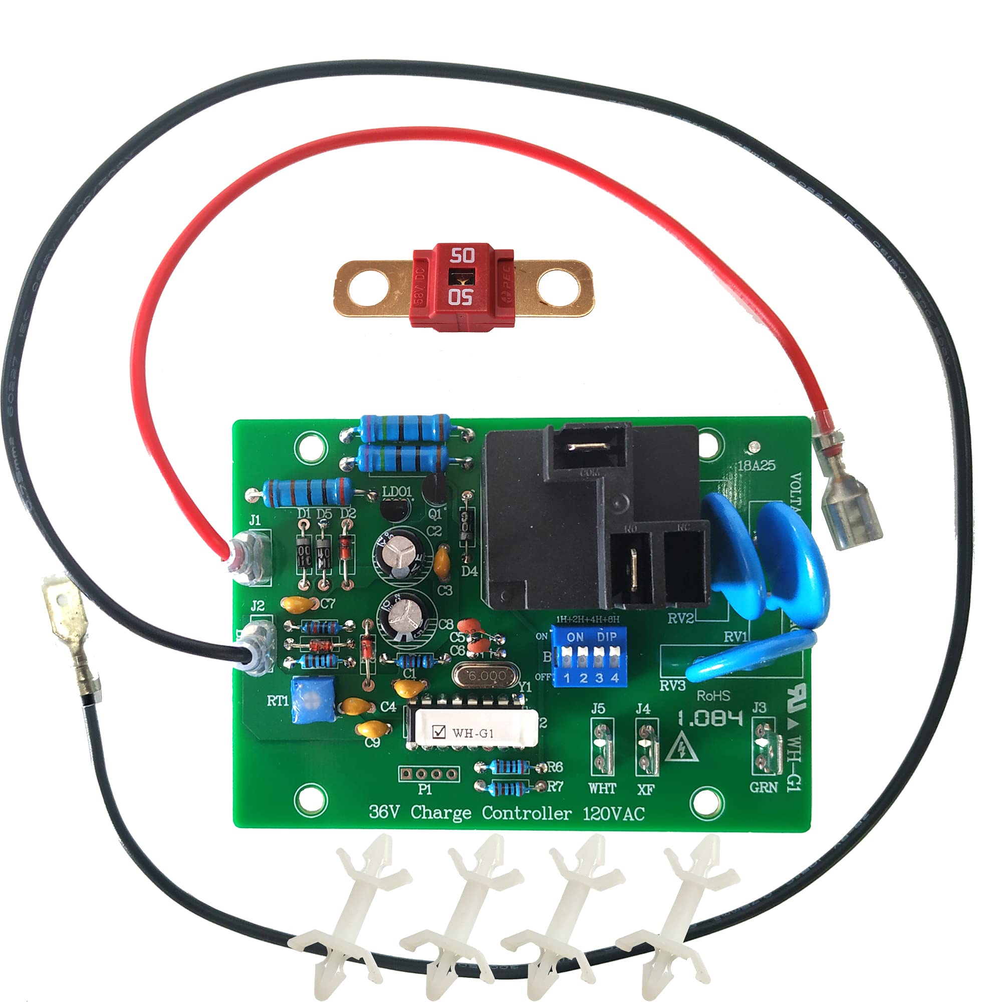 WERLAHO EZGO Charger 36 Volt Powerwise Charger Board Charger Power ...