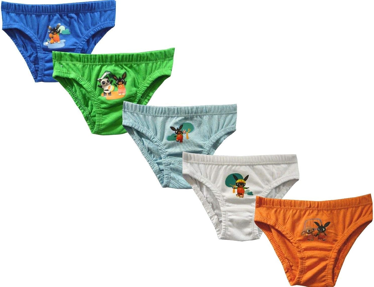 TDP Textiles Bing Friends Boys 5 Pack Underpant Briefs: Amazon.co.uk ...