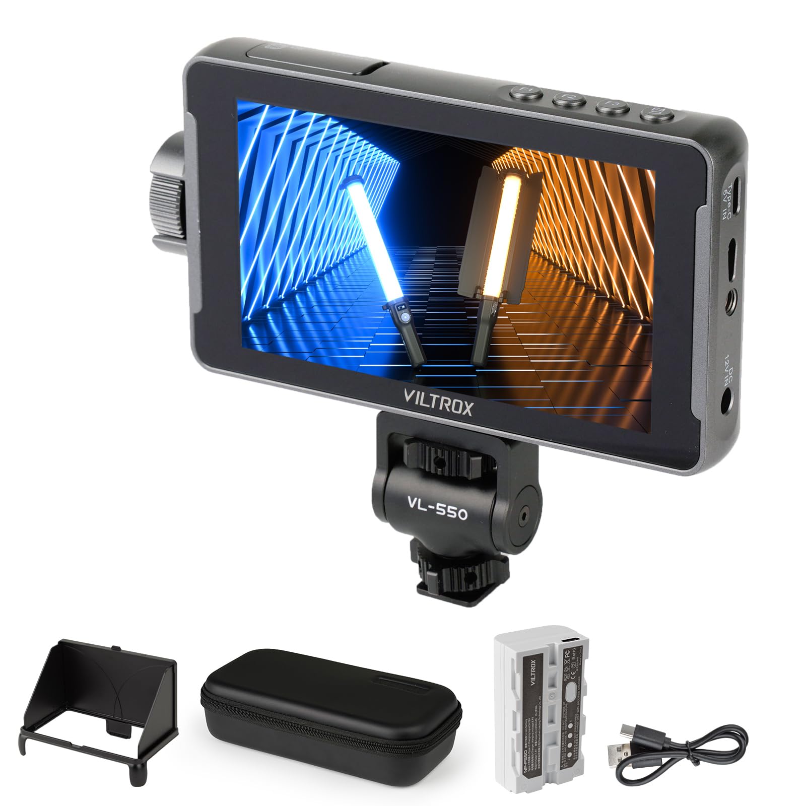 Mua VILTROX Camera Monitor Video Monitor DC-550 5.5inch 3D LUT Camera ...