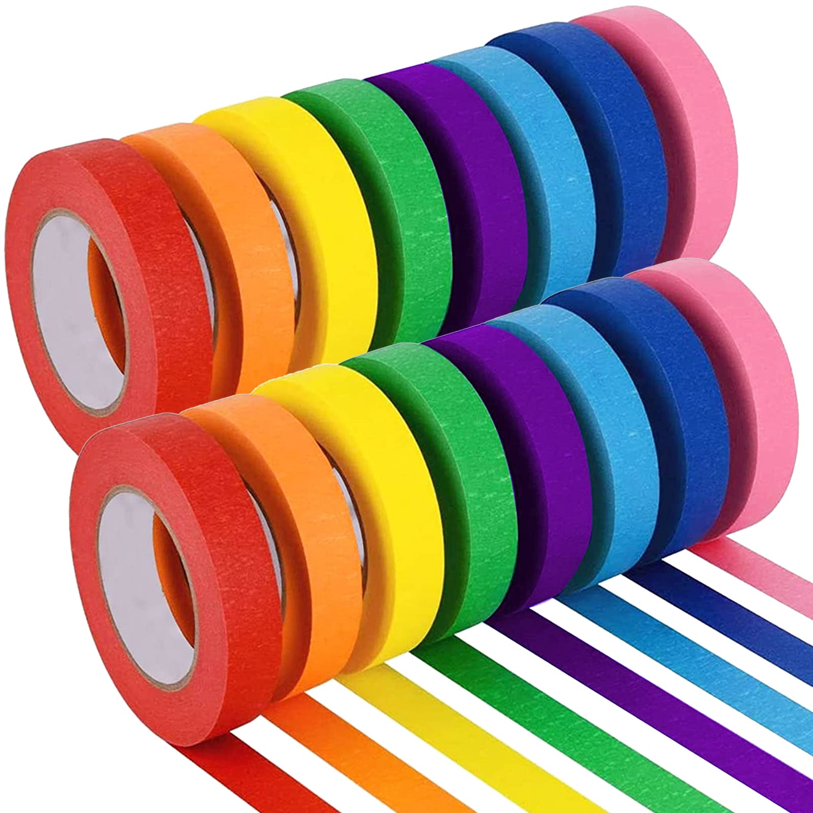 Colored Masking Tape 1 Inch