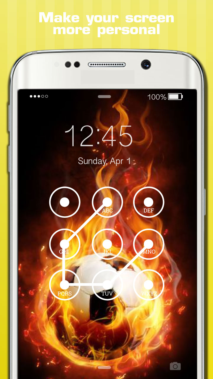 Football Lock Screen : Sport Kick Screen Lock:Amazon.co.uk:Appstore for ...