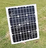 30W Photonic Universe solar panel with 5m cable for a: Amazon.co.uk ...