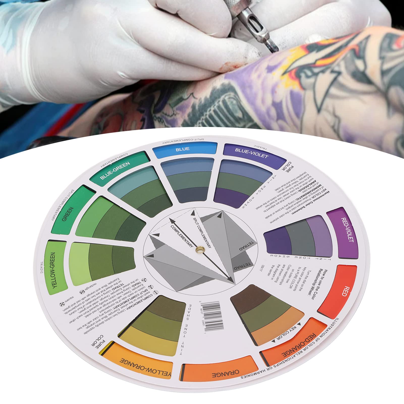 Mua Color Wheel, Creative Color Wheel Color Mixing Pocket Chromatic ...
