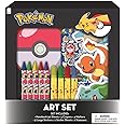 Amazon.com: Innovative Designs Pokemon Kids Coloring Art Set with ...