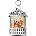 Amazon.com: Fall Snow Globe, Fall Decorations for Home, Swirling ...