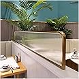 Amazon.com - YJEUZCD Dividers for Dining Areas, Raised Striped Glass ...