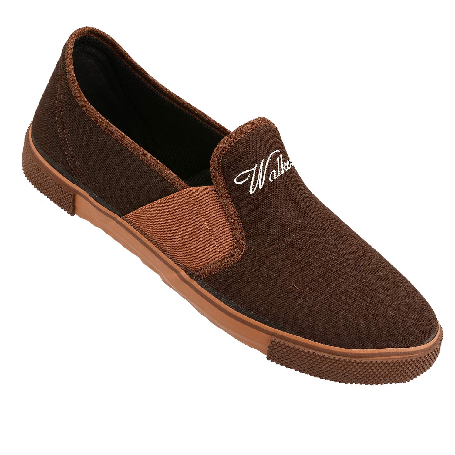 Buy Canvas Casual Shoes for Men | Loafer for Men (6) Brown at Amazon.in