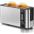 Amazon.com: Long Slot Toaster, 2 Slice Toaster Best Rated Prime with ...