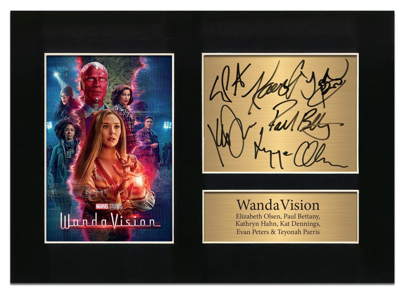 Mua Zulu Image WandaVision Cast Signed Autograph| A4 Printed Photo ...